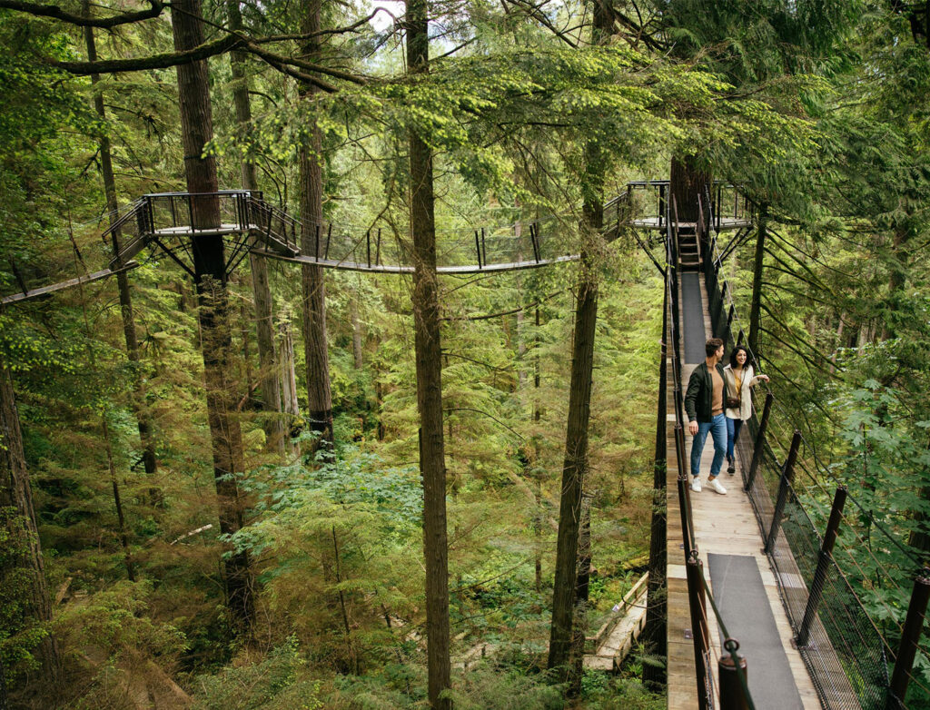 VANCOUVER ATTRACTIONS | Capilano Suspension Bridge